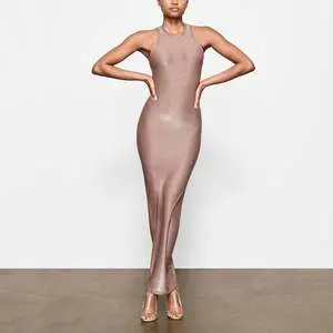 SKIMS Shimmer Tank Dress