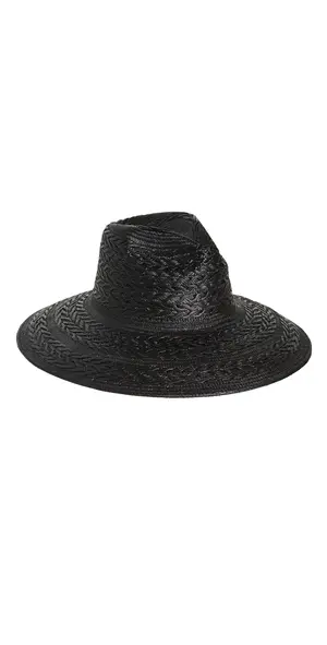 Freya Redwood Straw Hat - Black