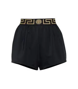 Versace Medusa Greca Shorts - Black