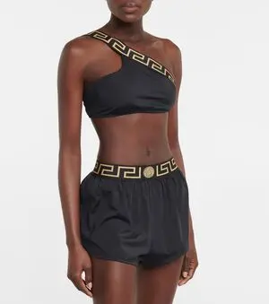 Versace Medusa Greca Shorts - Black