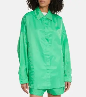 THE FRANKIE SHOP Perla Shirt Jacket And Shorts Set
