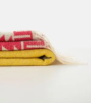 Alanui Cotton-blend Beach Towel - Yellow