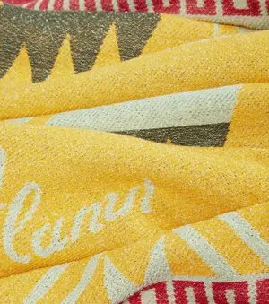 Alanui Cotton-blend Beach Towel - Yellow