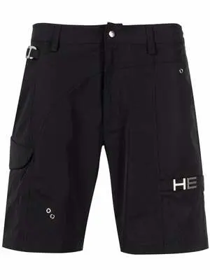 HELIOT EMIL Logo-lettered Cargo Shorts