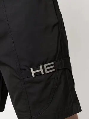 HELIOT EMIL Logo-lettered Cargo Shorts