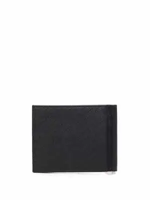 Prada Saffiano Leather Bi-fold Wallet - Black