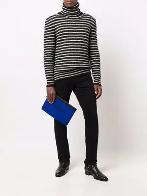 Saint Laurent Logo Lettering Clutch