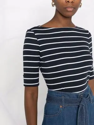 Ralph Lauren Striped Short-sleeve Top