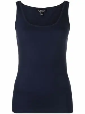 Ralph Lauren Scoop-neck Sleeveless Top