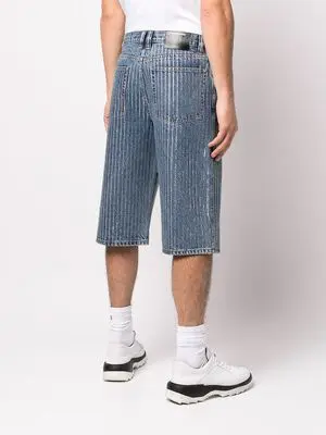 Alexander Wang Below-knee Denim Shorts