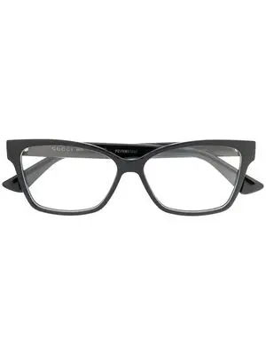 Gucci Rectangular-frame Eyeglasses - Black
