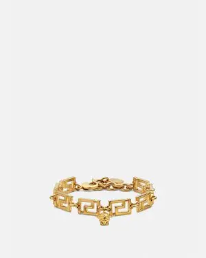 Versace Greca Chain Bracelet - Light Gold