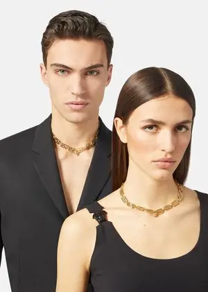 Versace Greca Chain Necklace