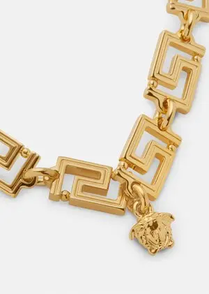 Versace Greca Chain Necklace