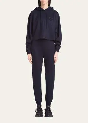 Prada Wool-Cashmere Joggers - F0008bleu
