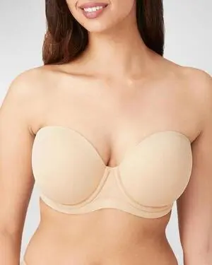Wacoal Red Carpet Full-figure Strapless Bra - Sand