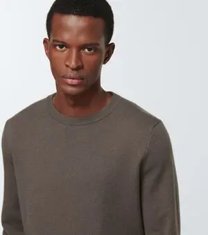 THE ROW Benji Cashmere Sweater - Green