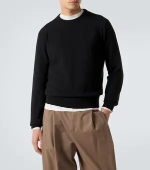 THE ROW Benji Cashmere Sweater - Black