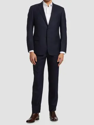Giorgio Armani Wool Two-piece Suit - Navy