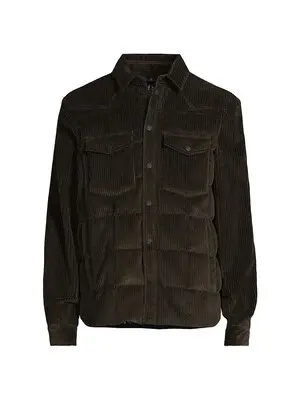 Moncler Men's Gelt Giubbotto Jacket - Olive  - Olive