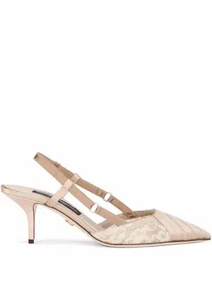 Dolce & Gabbana Corset-style Slingback Pumps