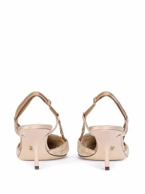 Dolce & Gabbana Corset-style Slingback Pumps