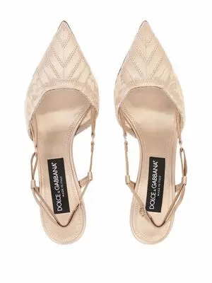Dolce & Gabbana Corset-style Slingback Pumps