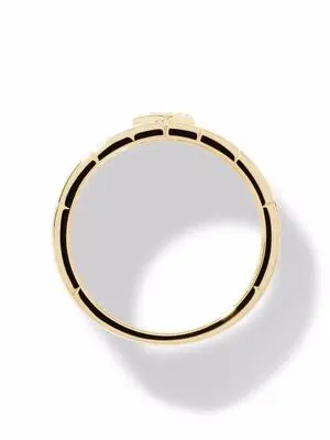 John Hardy 18kt Yellow Classic Chain Diamond Ring
