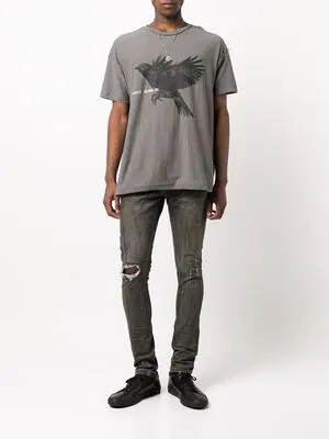 PURPLE BRAND P001 Ripped Skinny Jeans