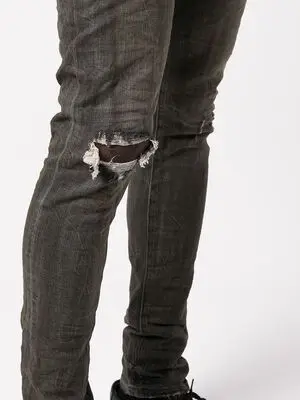 PURPLE BRAND P001 Ripped Skinny Jeans