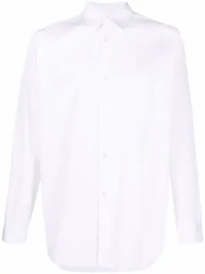 Comme Des Garçons Slim-cut Shirt - White