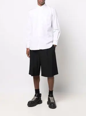Comme Des Garçons Slim-cut Shirt - White