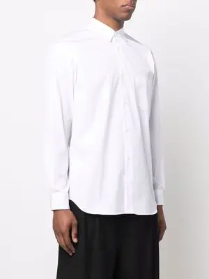 Comme Des Garçons Slim-cut Shirt - White