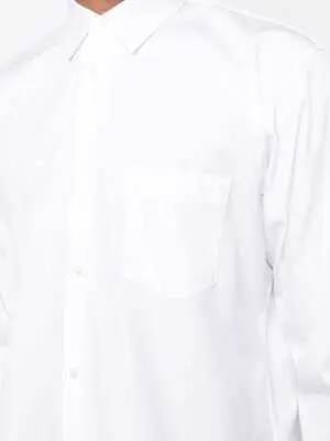Comme Des Garçons Slim-cut Shirt - White