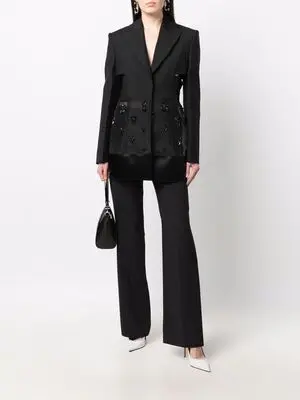 Givenchy Embellished-hem Tailored Blazer