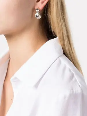 JENNIFER BEHR Myrla Crystal Earrings - Gold