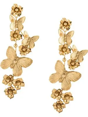 JENNIFER BEHR Galilea Butterfly Chandelier Earrings - Gold