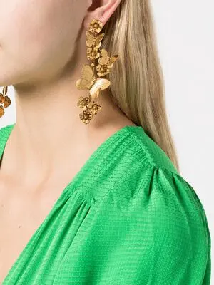 JENNIFER BEHR Galilea Butterfly Chandelier Earrings