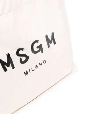 MSGM Logo-print Shopper Tote