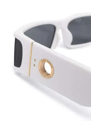 Linda Farrow Mya Rectangle-frame Sunglasses