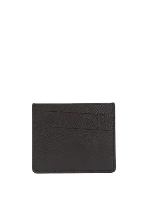 MAISON MARGIELA Four-stitch Leather Card Holder - Black