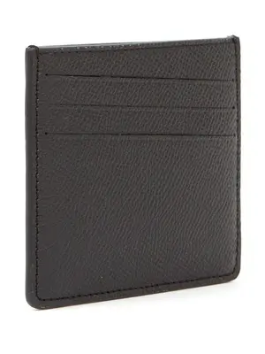 MAISON MARGIELA Four Stitches Leather Card Holder - Black