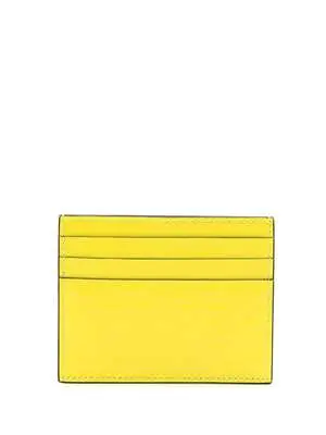 FERRAGAMO Gancini-print Leather Cardholder