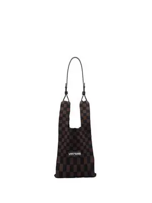 LASTFRAME Small Ichimatsu Market Tote Bag