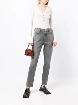 Citizens Of Humanity Olivia High-rise Slim Jeans In Silvermist