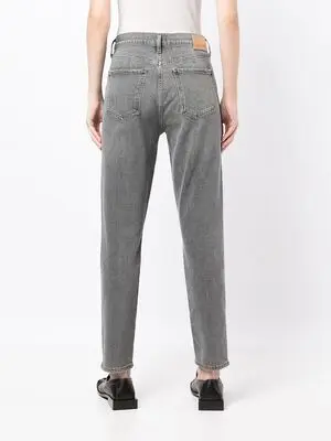 Citizens Of Humanity Olivia High-rise Slim Jeans In Silvermist