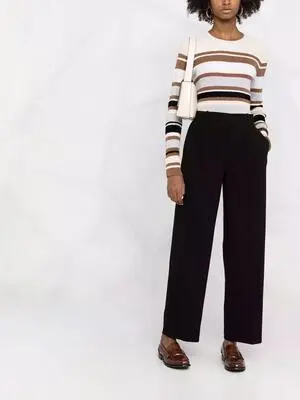 Theory Straight-leg High-waisted Trousers