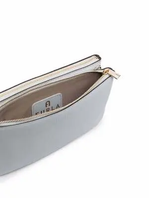 Furla Embossed Logo Crossbody Bag
