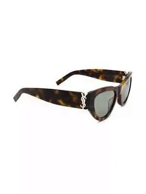 Saint Laurent Tortoiseshell Cat-eye Sunglasses - Brown