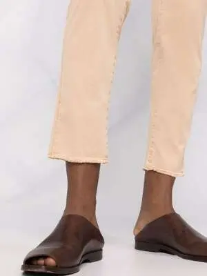 Peserico Straight-leg Cropped Trousers - Neutrals